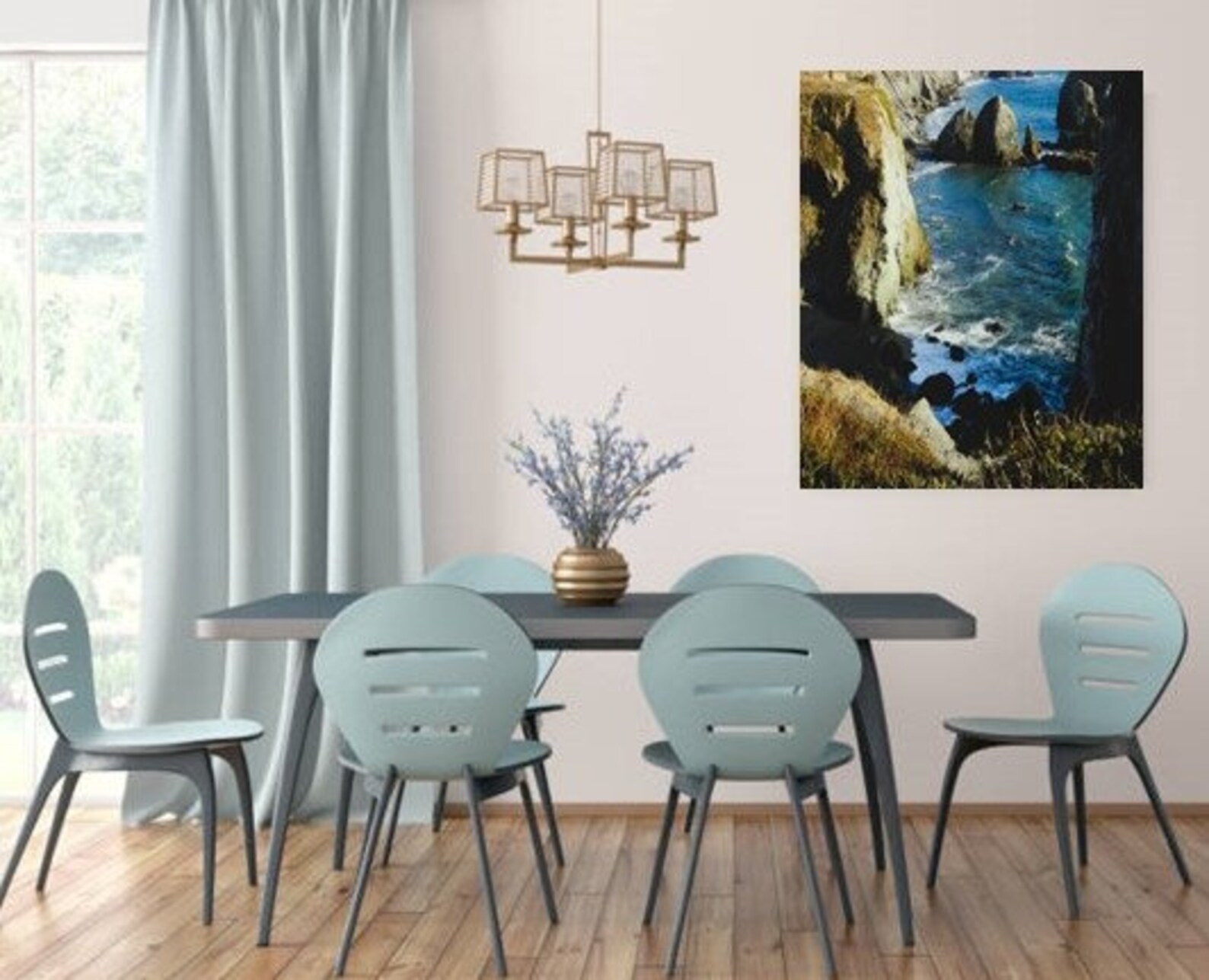 Scenic Coastal Cove of Many Colors in Northern California - Etsy