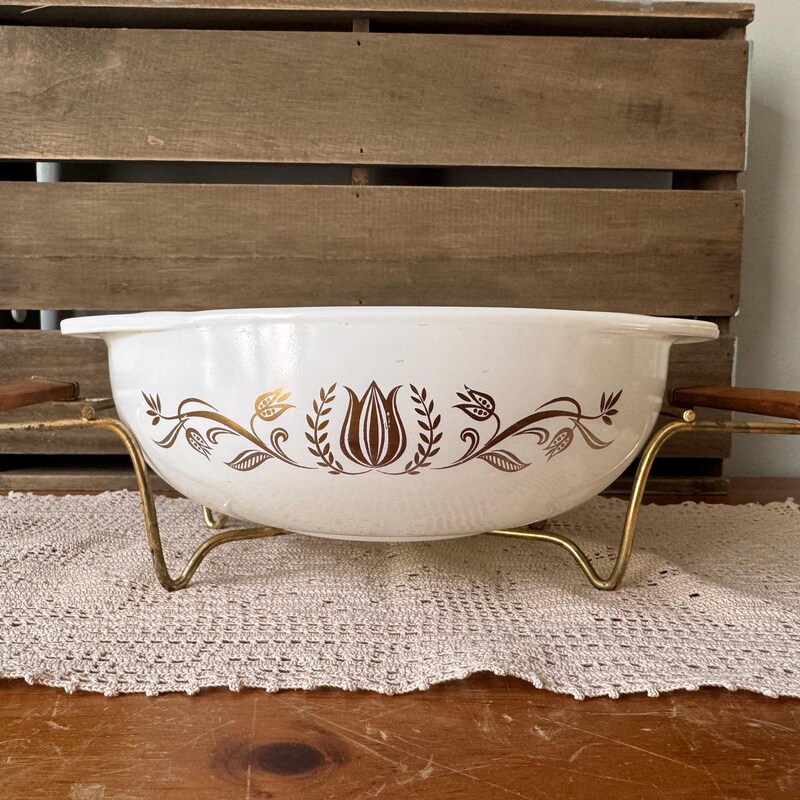 Pyrex Golden Tulip - Etsy