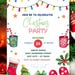 Invitation Christmas Party, Holiday Event Invite, Festive Gathering ...