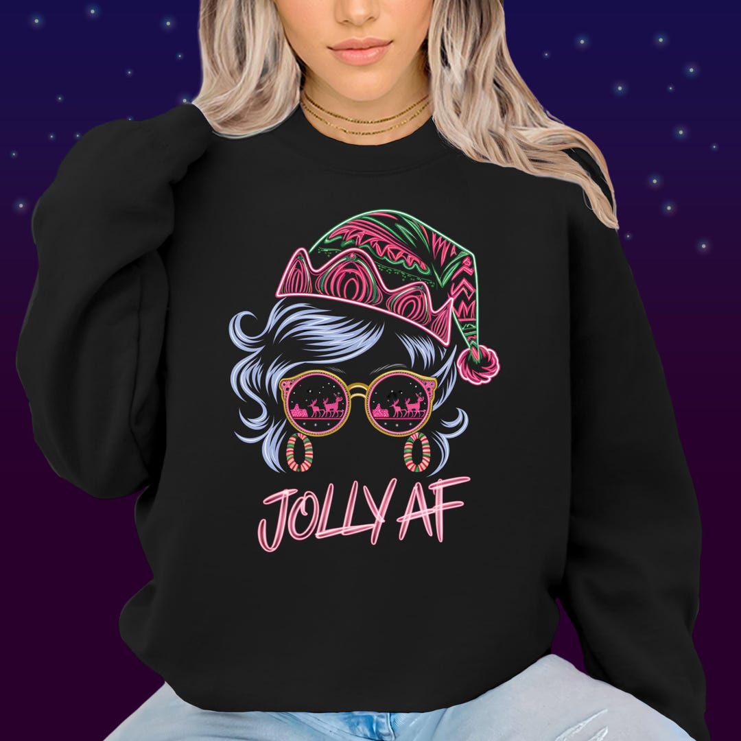 Neon Elf PNG, Neon Christmas Png, Colorful Sparkly Elf, Festive ...