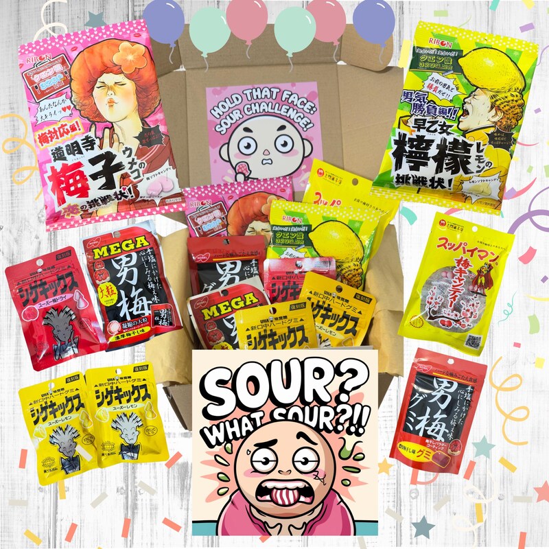 Sour Candy Box - Etsy