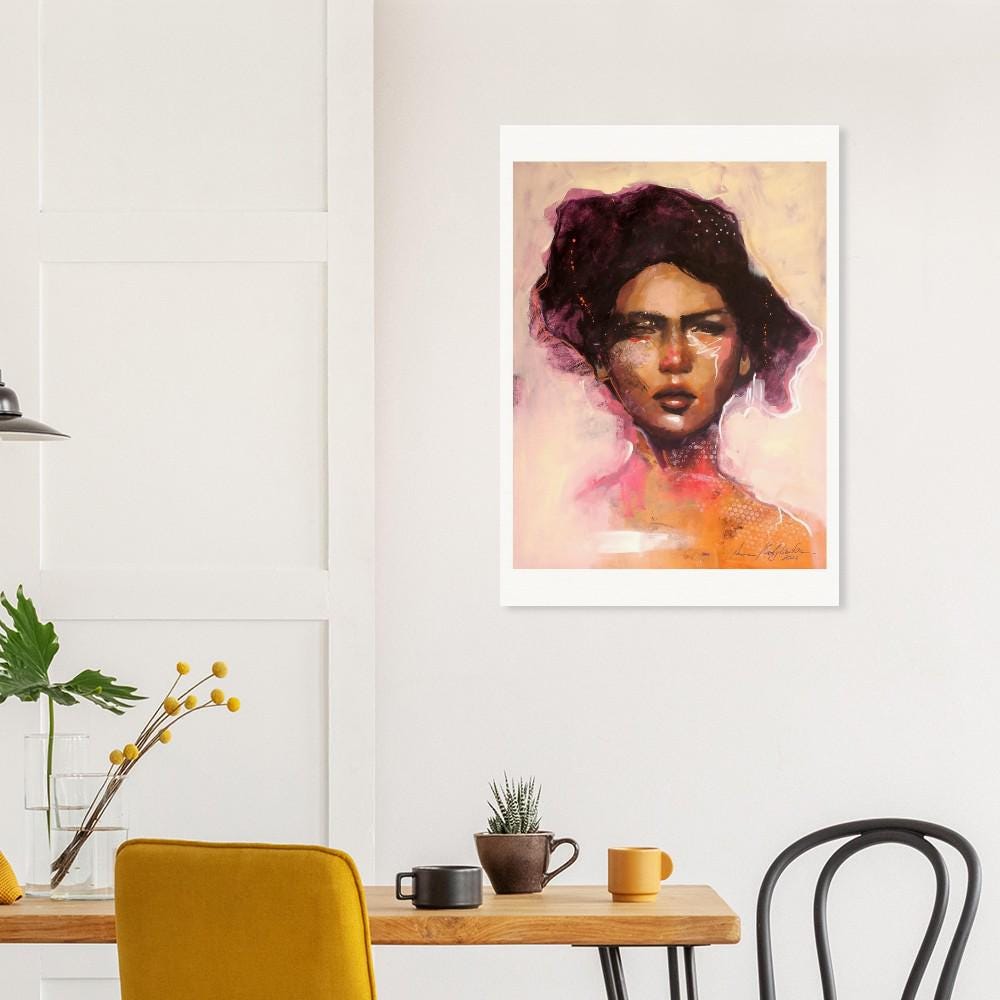 Omniscience | Poster | Limited Edition | Portrait | Original Artwork | Elegant Home - Etsy