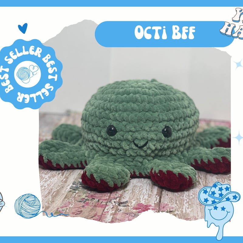 Mood Octopus Plush - Etsy
