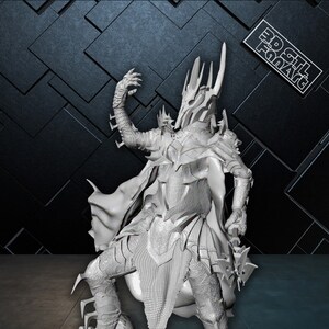 Sauron 3D STL File | Dark Lord | High Detail Digital Model | Instant ...