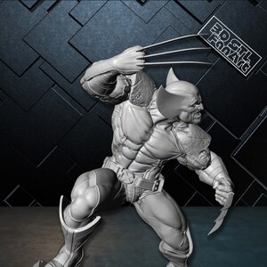 Wolverine Statue 3D STL Files, High Quality, Digital 3d Files, Stl ...