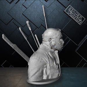 Jason Bust 3D STL Print File | Iconic Horror Villain | Highly Detailed ...