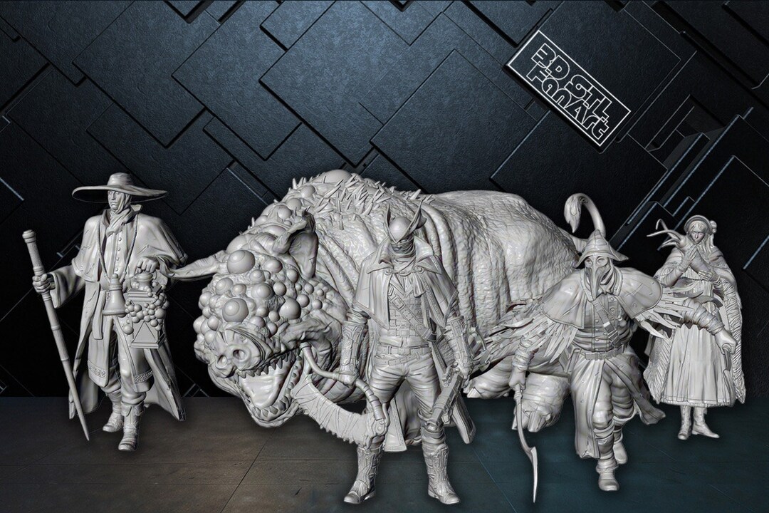 Bloodborne Pack 3D STL File | High Detail Digital Model | Instant ...