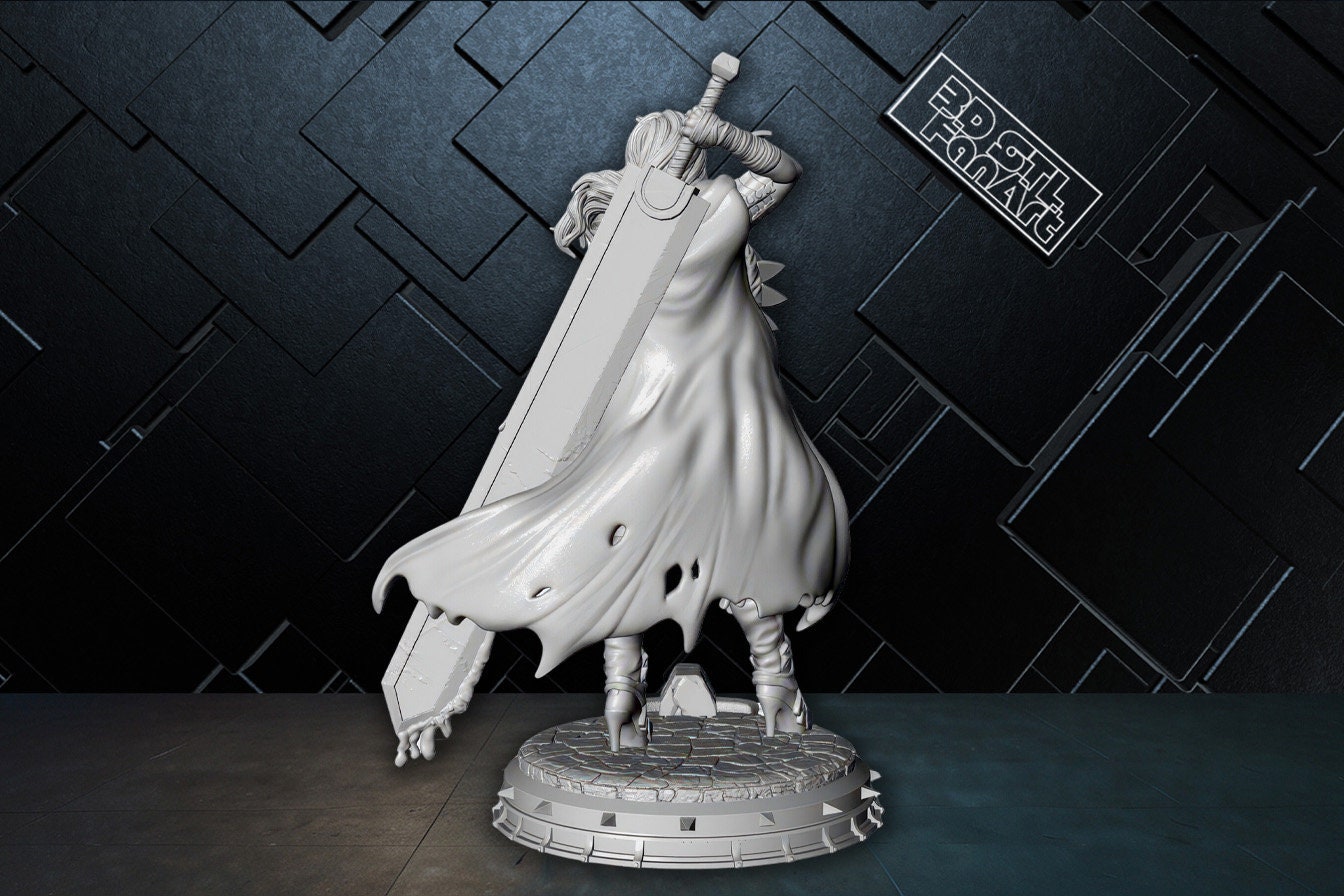 Female Guts 3D STL File Warrior Woman High Detail Digital Model Instant ...