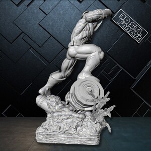 Wolverine Statue 3D STL Files, High Quality, Digital 3d Files, Stl ...