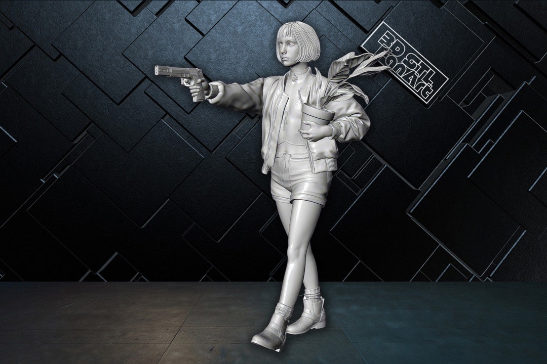 Mathilda 3D STL File Iconic Character From Leon the Professional High ...