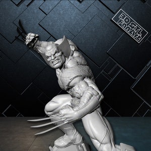 Wolverine Statue 3D STL Files, High Quality, Digital 3d Files, Stl ...