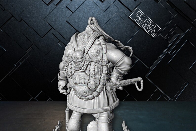 TMNT Michelangelo 3D STL File Cartoon Character High Detailed Digital ...