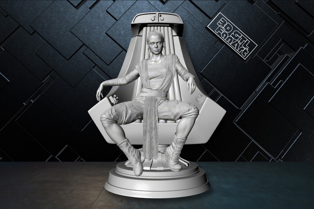 Rey Skywalker 3D Printable STL File | High Quality Digital Model for 3D ...