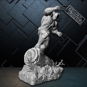 Wolverine Statue 3D STL Files, High Quality, Digital 3d Files, Stl ...