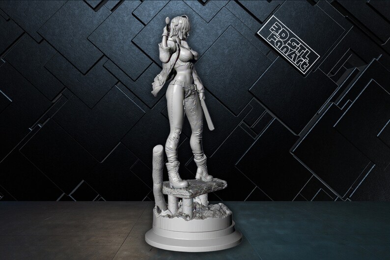 Jason Girl 3D STL File Friday the 13th Horror Icon Reimagined High ...