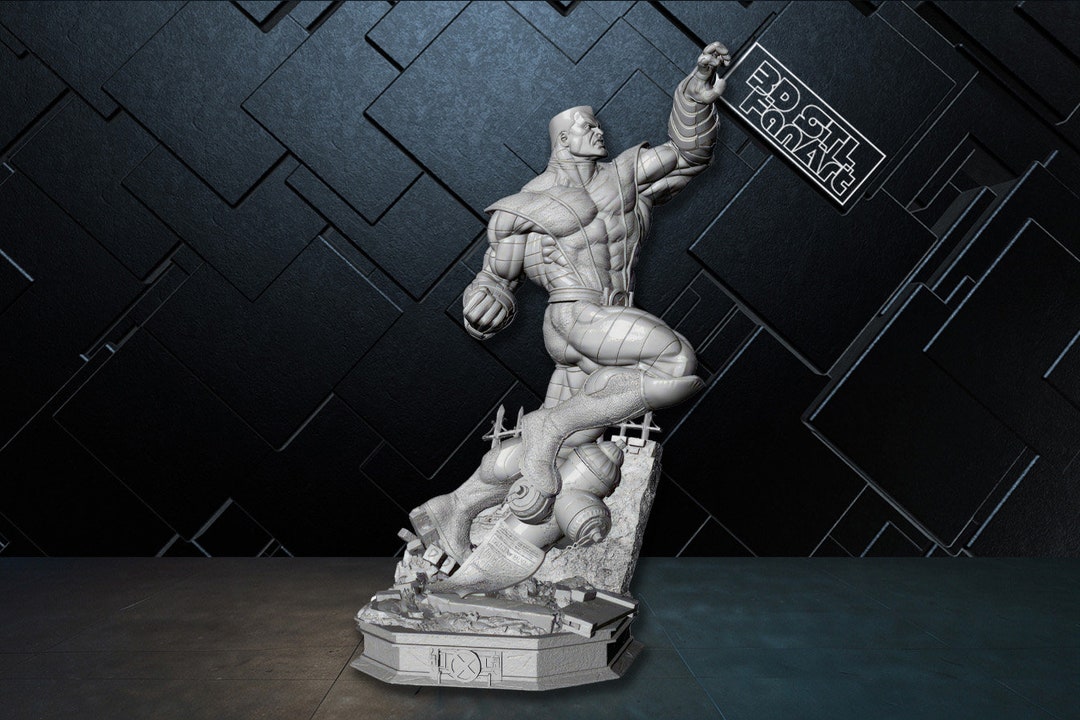 Colossus 3D STL File | Printable Sci-fi Superhero Statue | Digital File ...