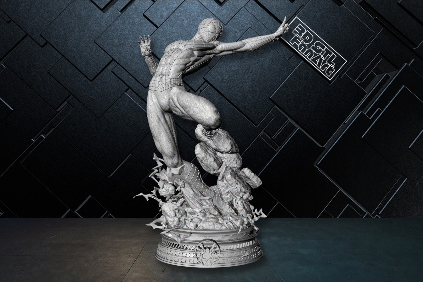 Spiderman 3D STL Files High Quality Digital Printable Files Easy to ...