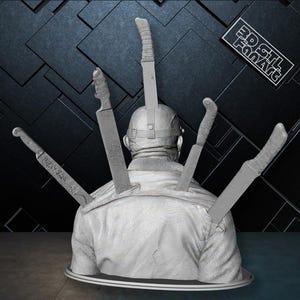 Jason Bust 3D STL Print File | Iconic Horror Villain | Highly Detailed ...