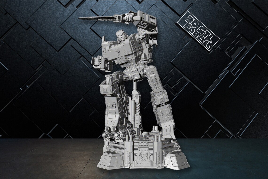 Megatron 3d Stl Files High Quality Digital 3d Files Stl Printing Stl ...