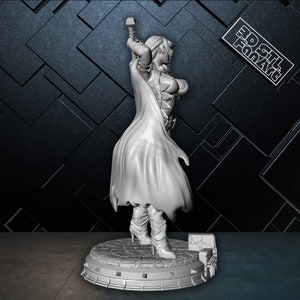 Female Guts 3D STL File | Warrior Woman | High Detail Digital Model ...