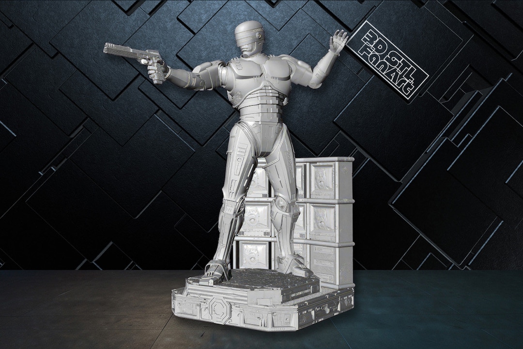 Robocop 3D STL Files High Quality Digital Printable File | Robocop STL ...