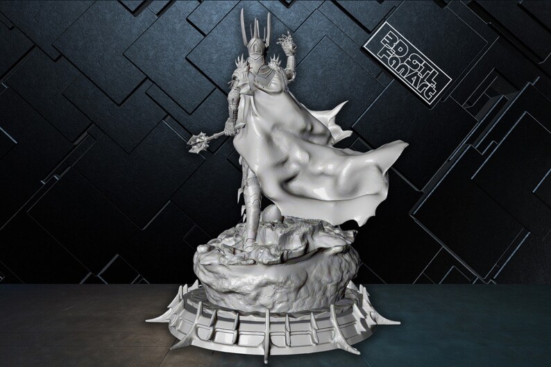 Buy Sauron 3D STL File Dark Lord High Detail Digital Model Instant ...