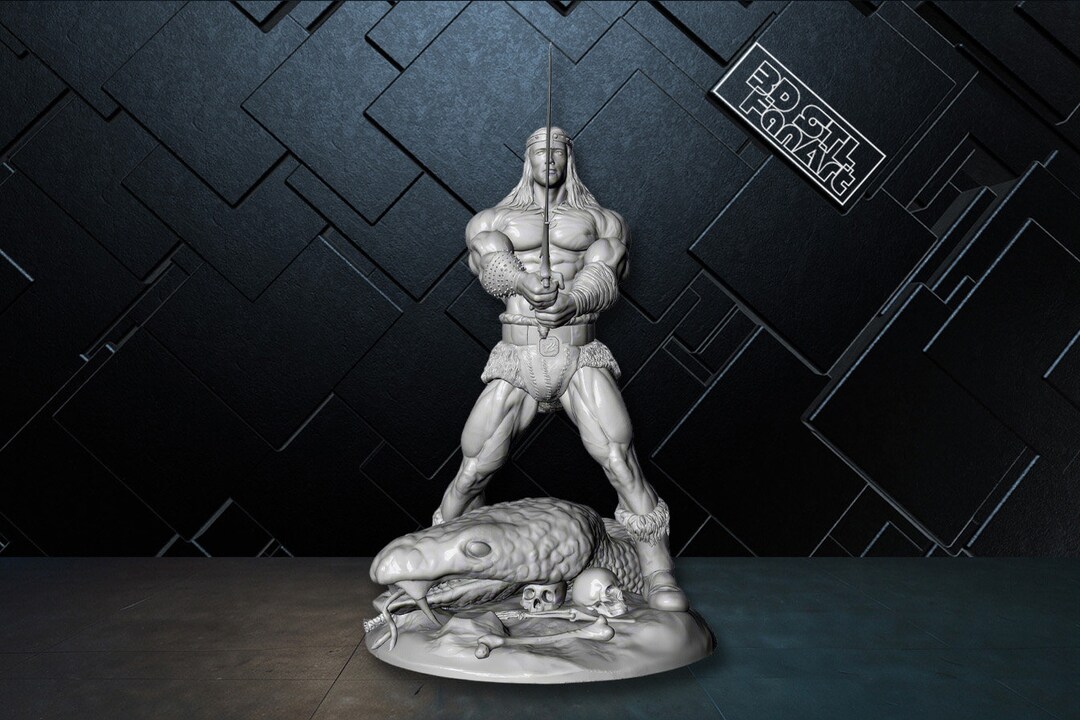 Conan 3D STL Files, High Quality, Digital 3d Files, Stl Printing, Stl ...