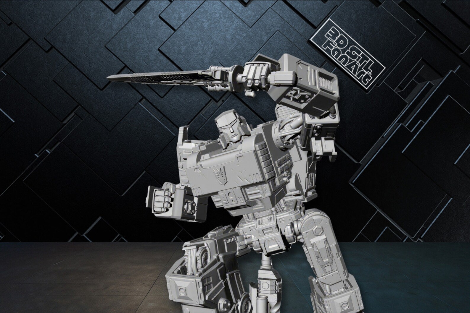 Megatron 3d Stl Files High Quality Digital 3d Files Stl Printing Stl ...