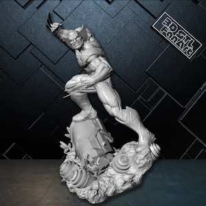 Wolverine Statue 3D STL Files, High Quality, Digital 3d Files, Stl ...