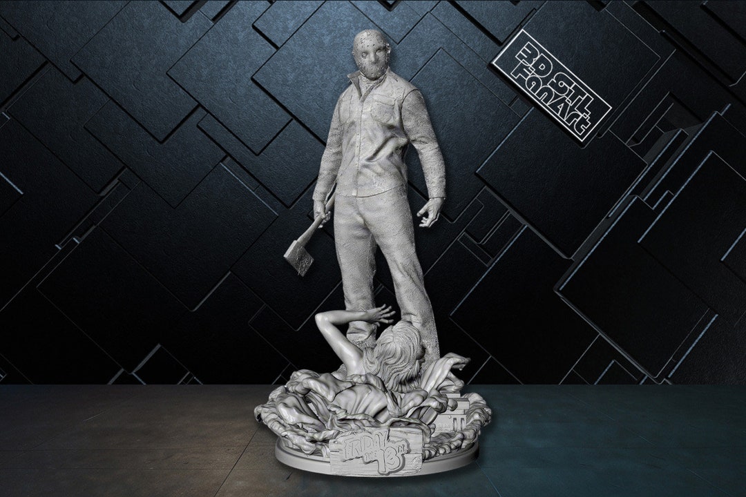 Jason Statue 3D STL Files, High Quality, Digital 3d Files, Stl Printing ...