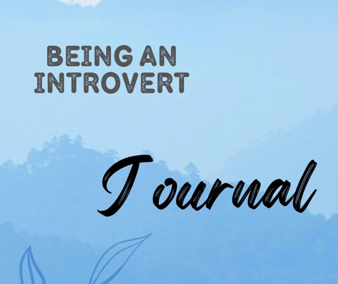 Introducing the Introvert Journal - Personalized Diary for Introverts - Etsy