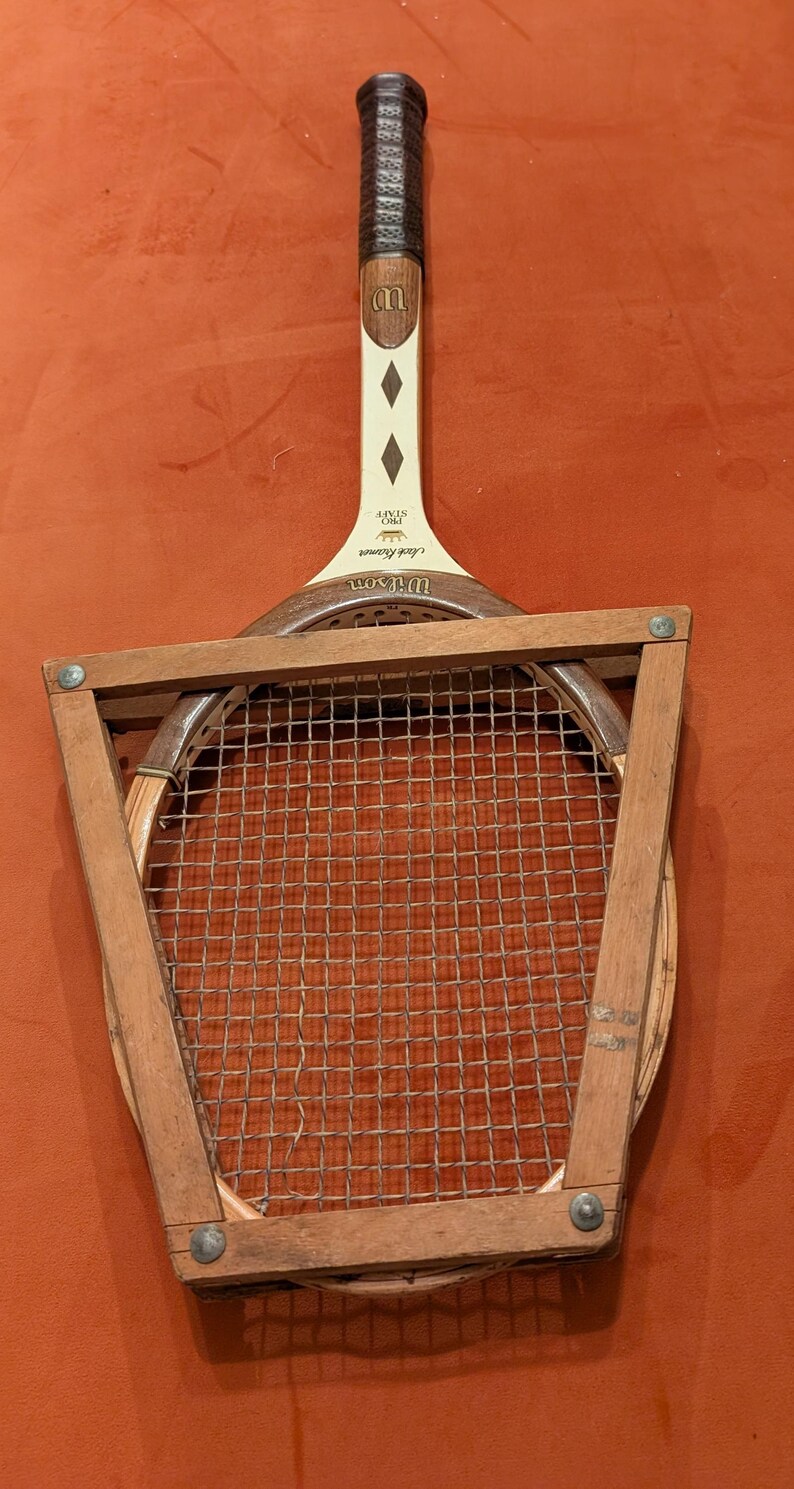 Vintage Wilson Jack Kramer Pro Staff Wood Tennis Racquet – Leather Grip ...