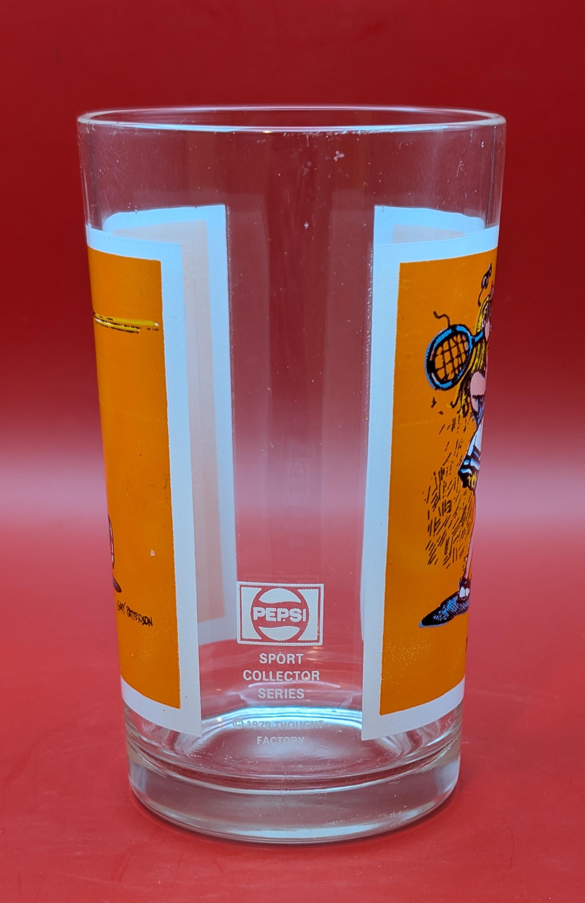 1979 Thought Factory Pepsi Sport Collector Series Glass, PANIC by Gary ...