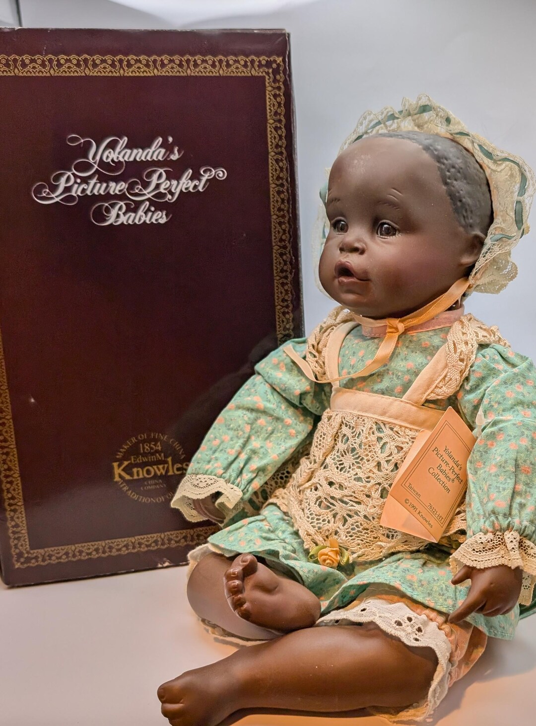 Vintage 1991 Yolanda Bello "danielle" Porcelain Doll: Ashton-drake COA ...