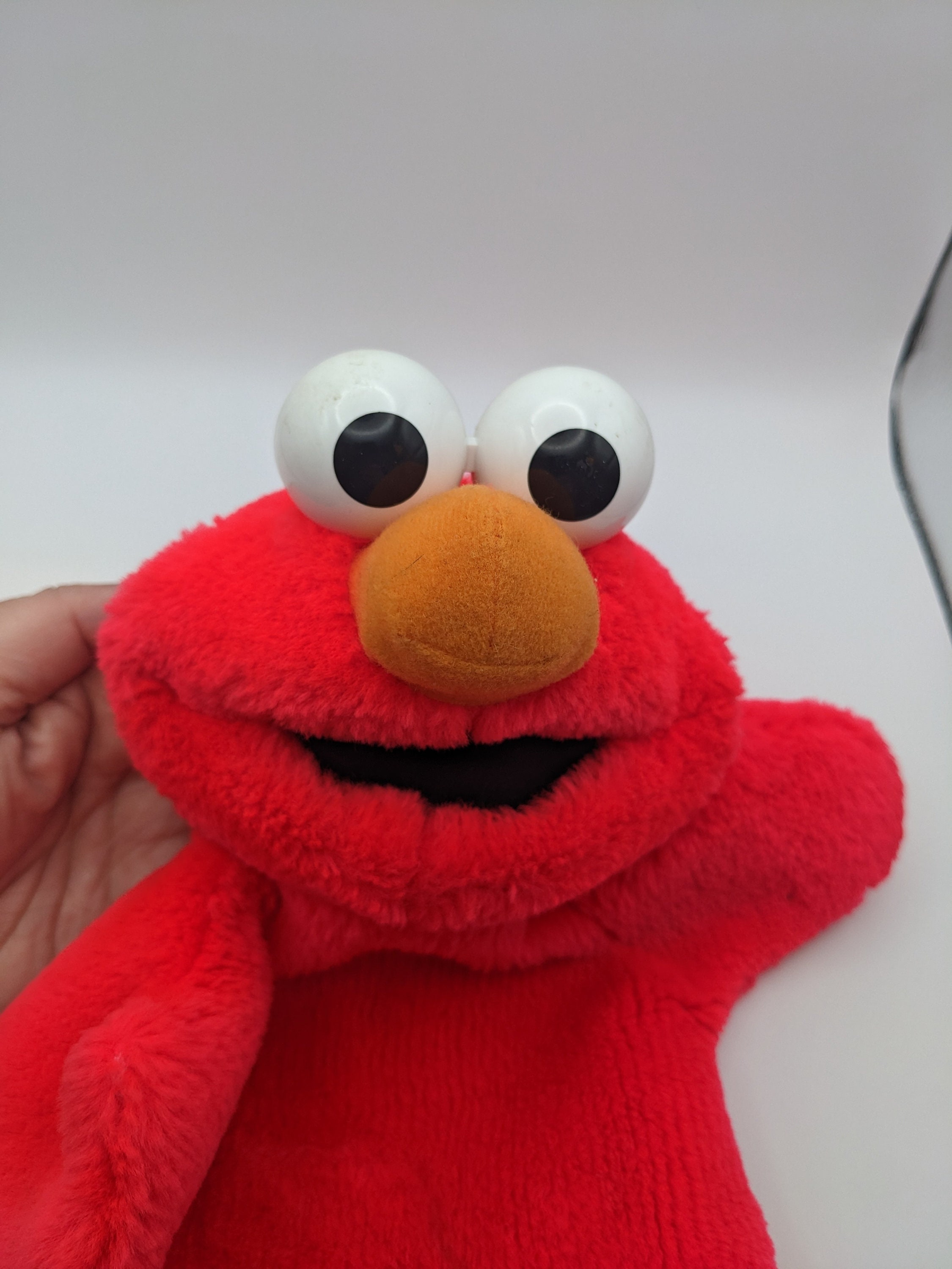 Elmo Hand Puppet. 1996 Tyco - Etsy