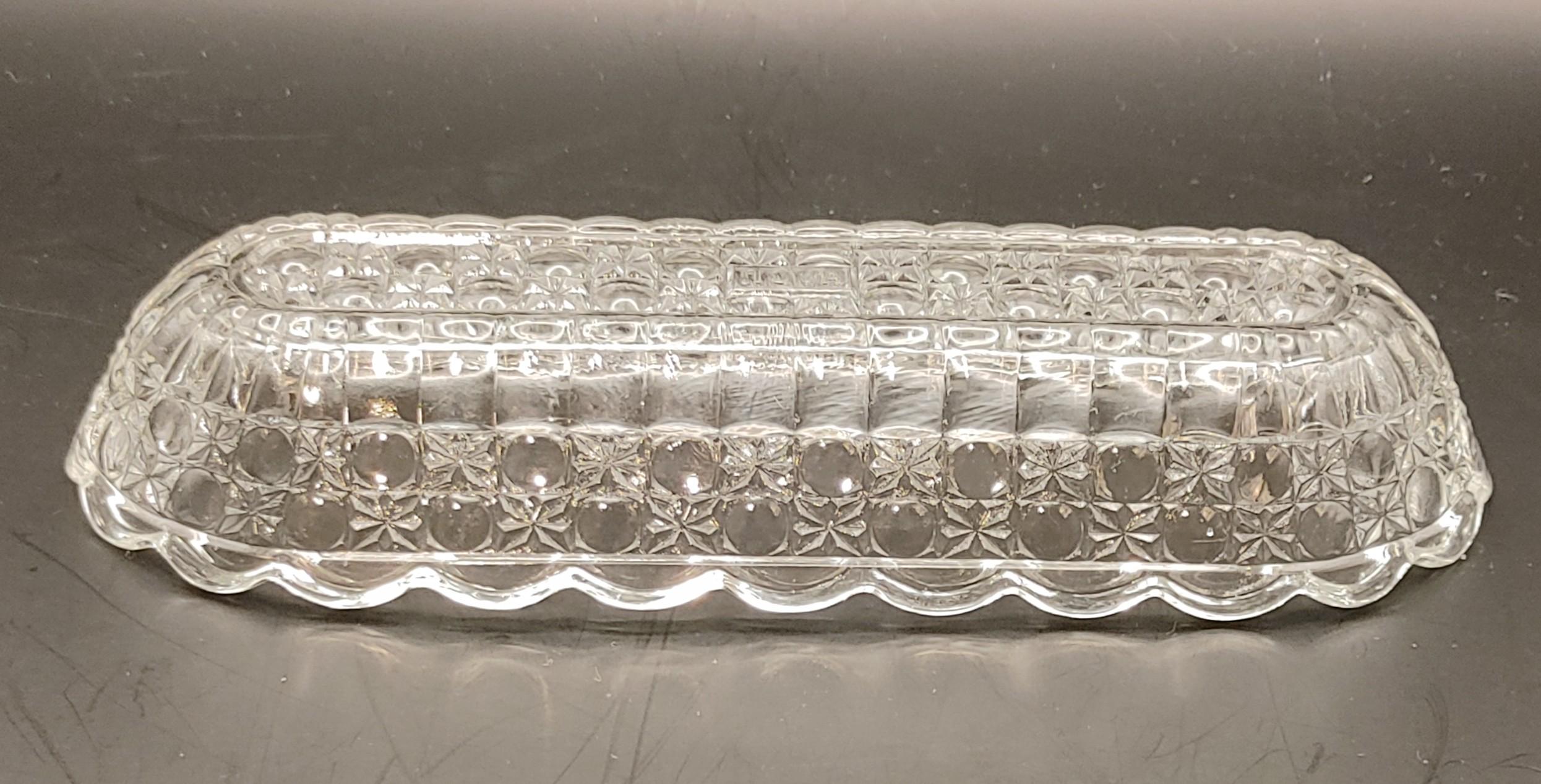 Vintage Avon Glass Dish - Daisy & Button Pattern - Etsy