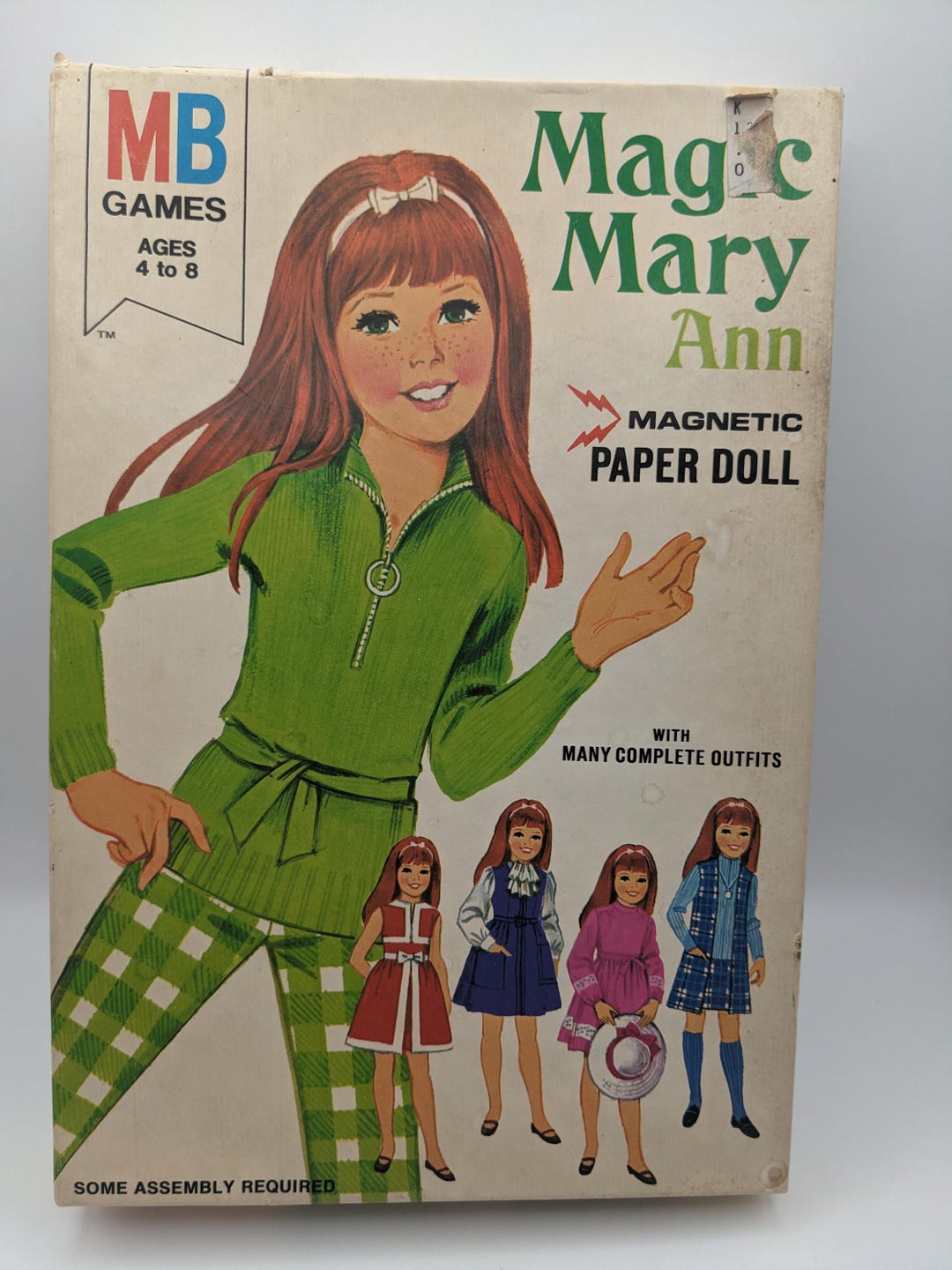Magic Mary Ann Magnetic Paper Doll Set - Etsy
