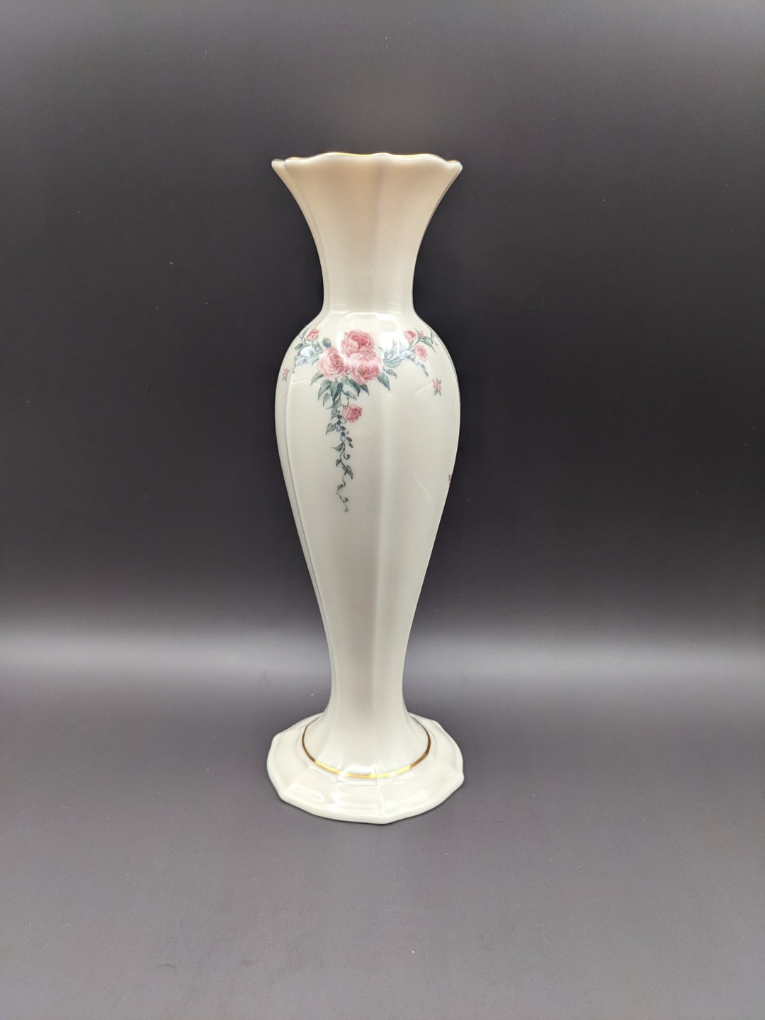 Lenox Petite Rose Flower Bud Vase - Etsy