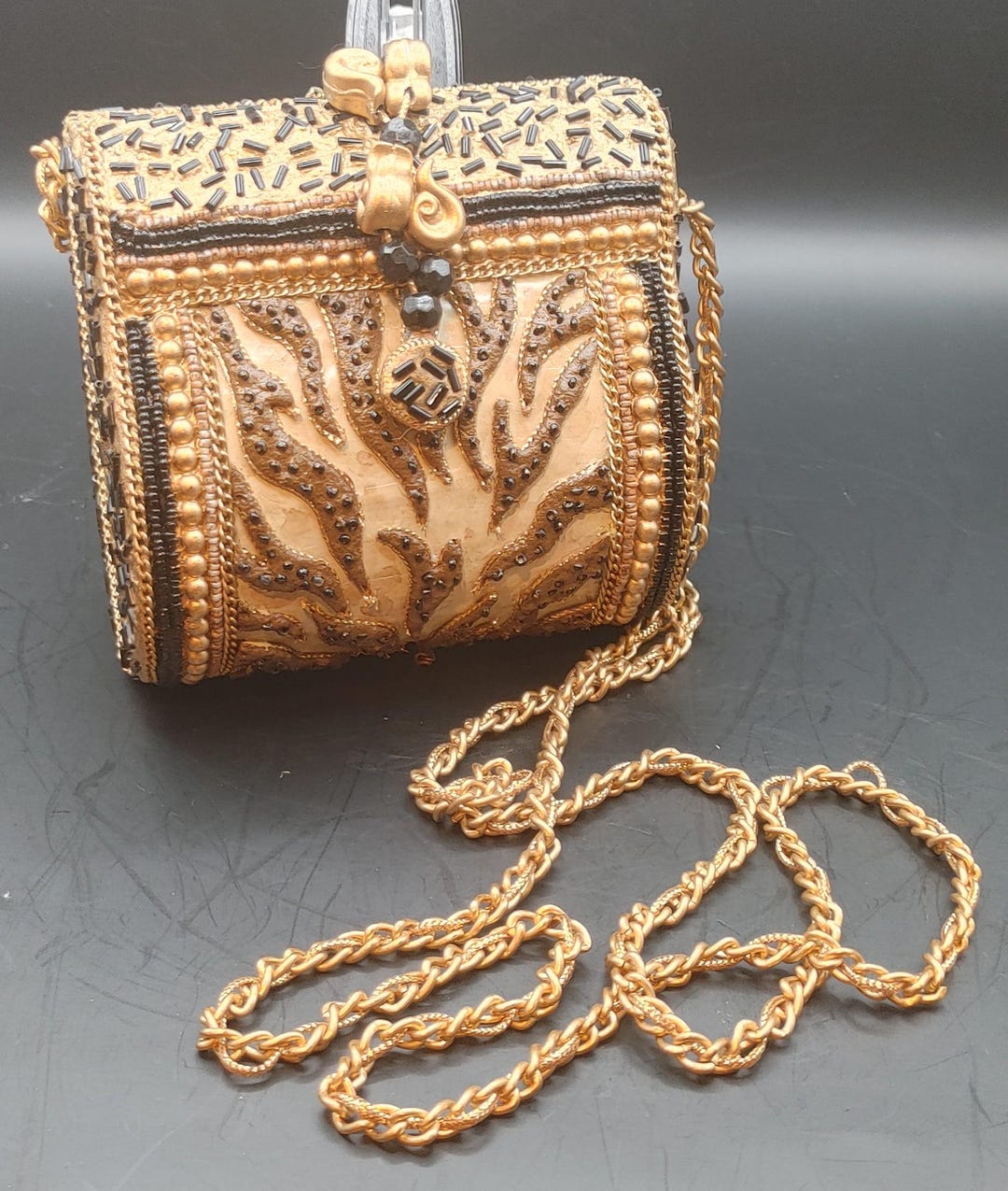 VTG Mary Frances Handbag Purse Clutch Clam Shell Cross-body - Etsy