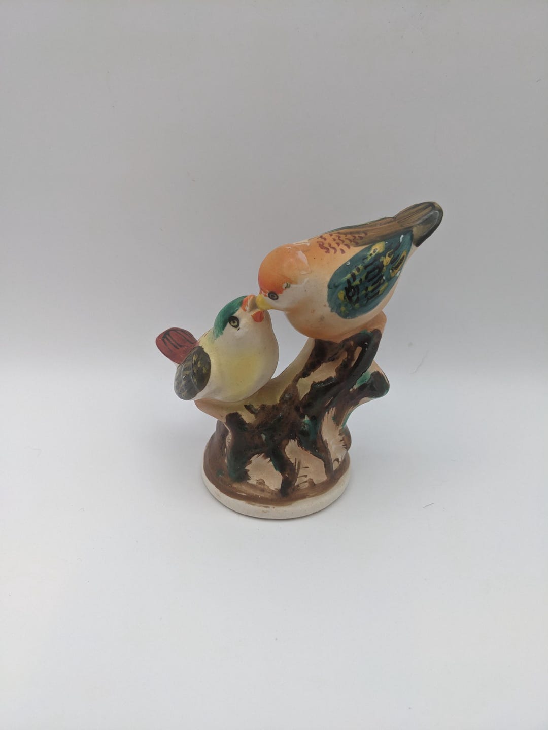 Two Birds in Tree Figurine. Occupied Japan. - Etsy