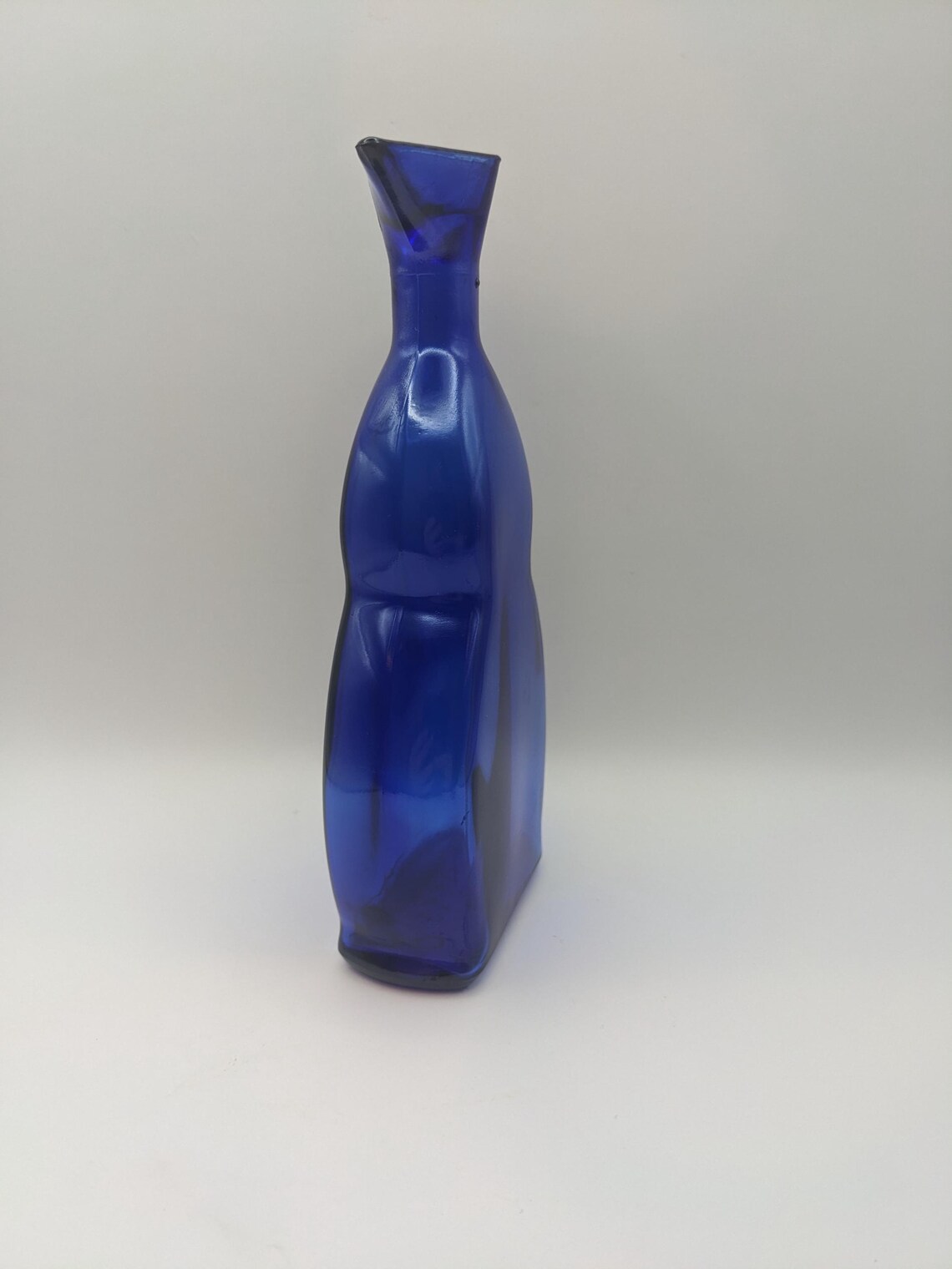 Vintage Cobalt Blue MOD DEP Bottle - Etsy