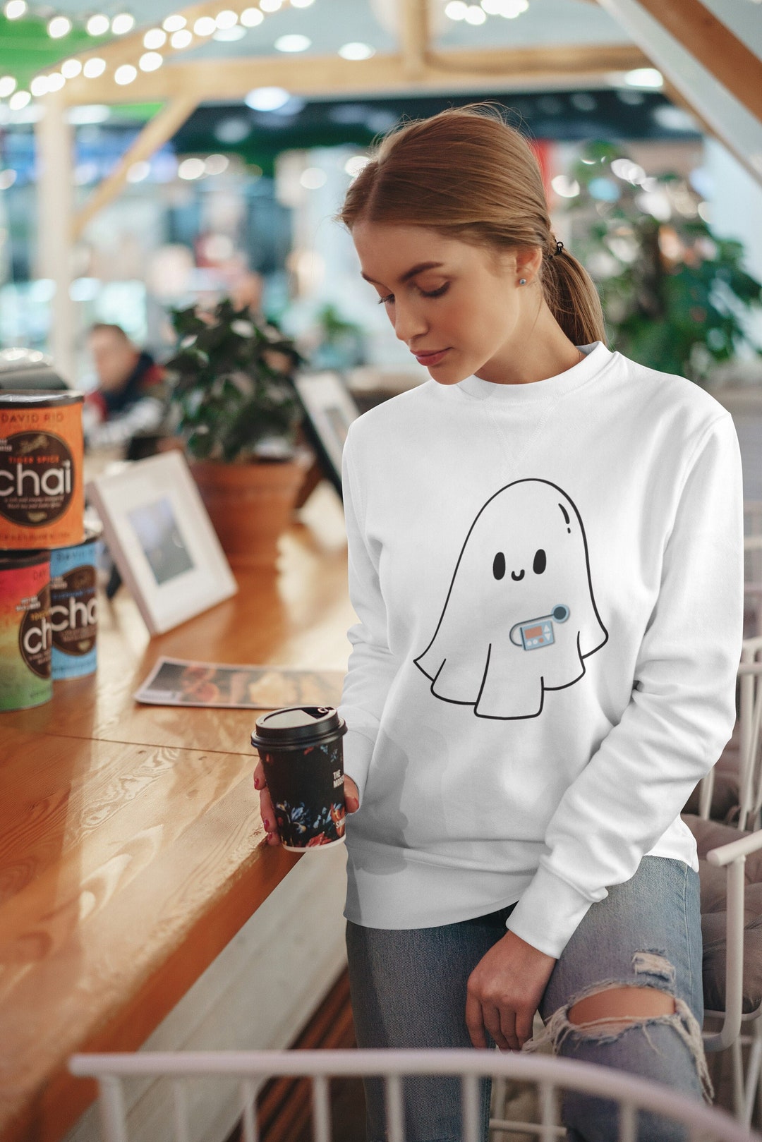 Ghost With Insulin Pump, Digital File, Diabetes Awareness, Cute ...