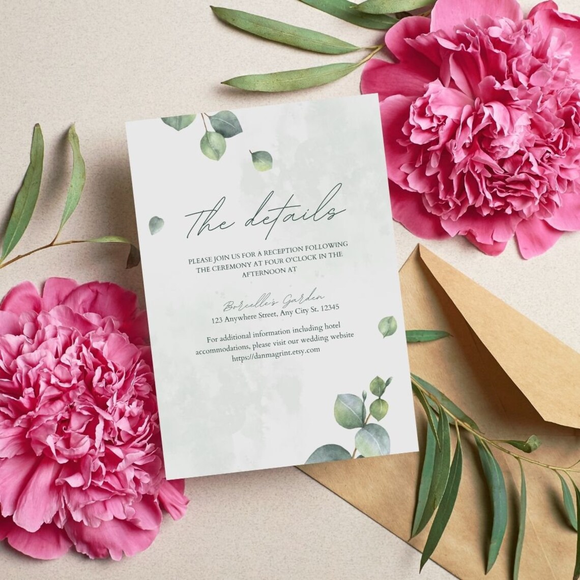 Editable Watercolor Wedding Dinner Menu Template Package. - Etsy