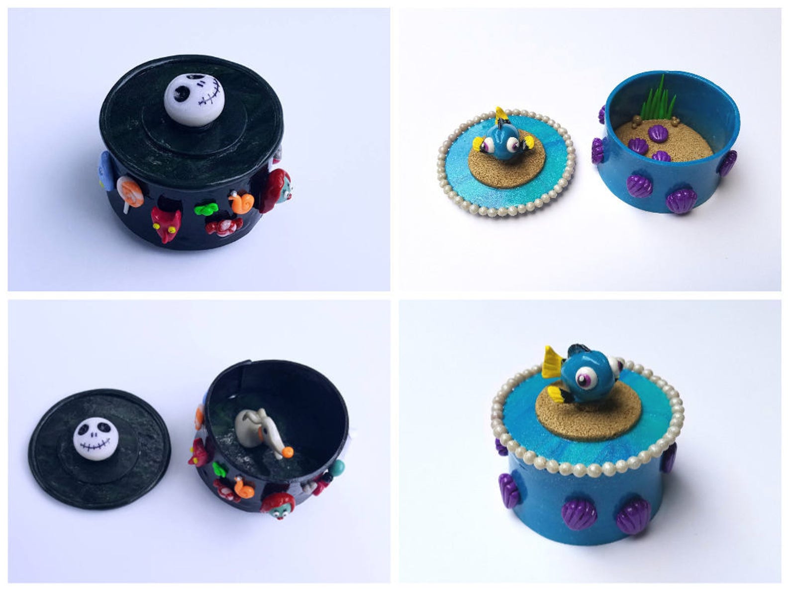 CUSTOM MADE Polymer Clay Trinket Box | You Pick Your Favorite Movie, TV ...