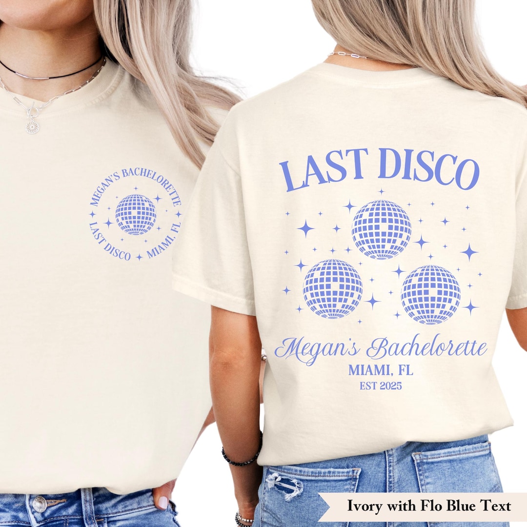 Custom Disco Bachelorette Party Shirts, Bachelorette T-shirts, Disco ...