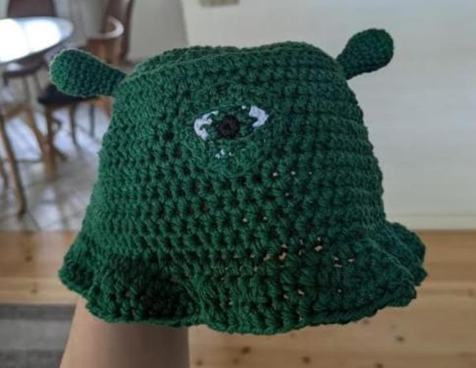 Alien Shrek Hat Pattern | Crochet Pattern | Bucket Hat Pattern - Etsy