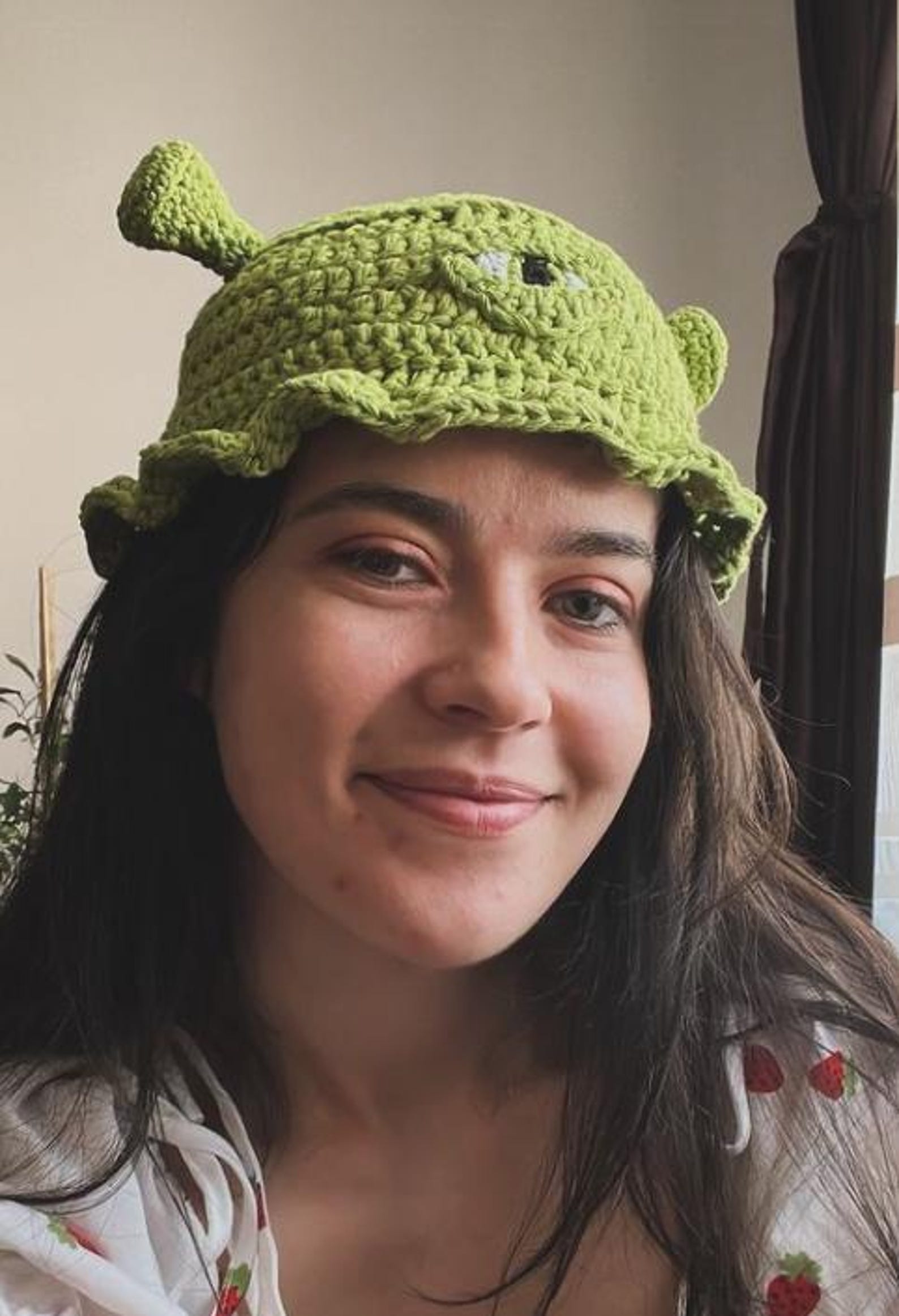 Alien Shrek Hat Pattern | Crochet Pattern | Bucket Hat Pattern - Etsy