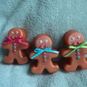 Gingerbread Soaps- Gingerbread, Gingerbread Man,holiday Soaps, Teacher ...