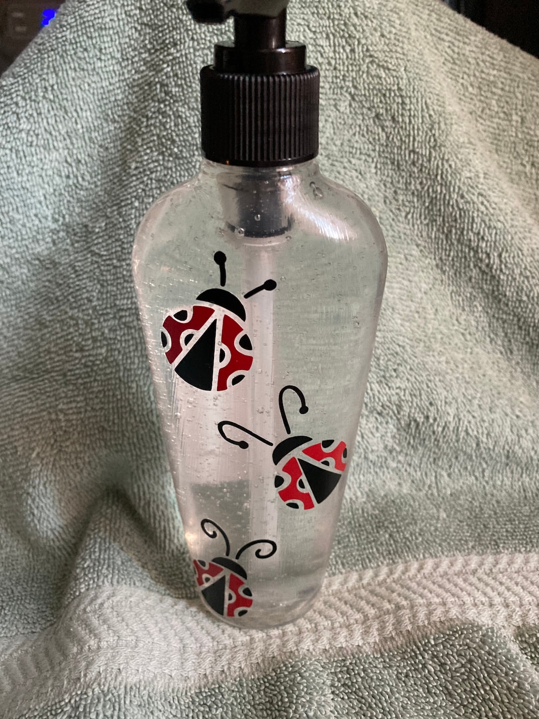 Ladybug Liquid Soap Pump Hand Soap Ladybug Decorative Soap Pump ...