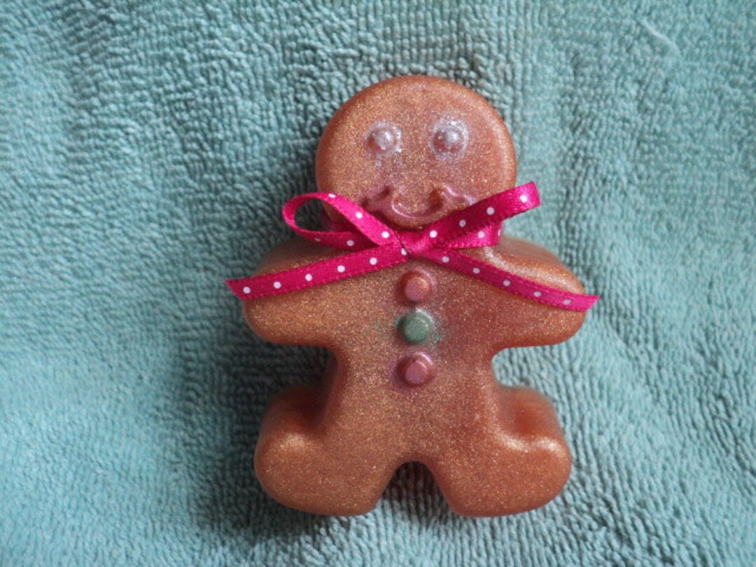 Gingerbread Soaps- Gingerbread, Gingerbread Man,holiday Soaps, Teacher ...